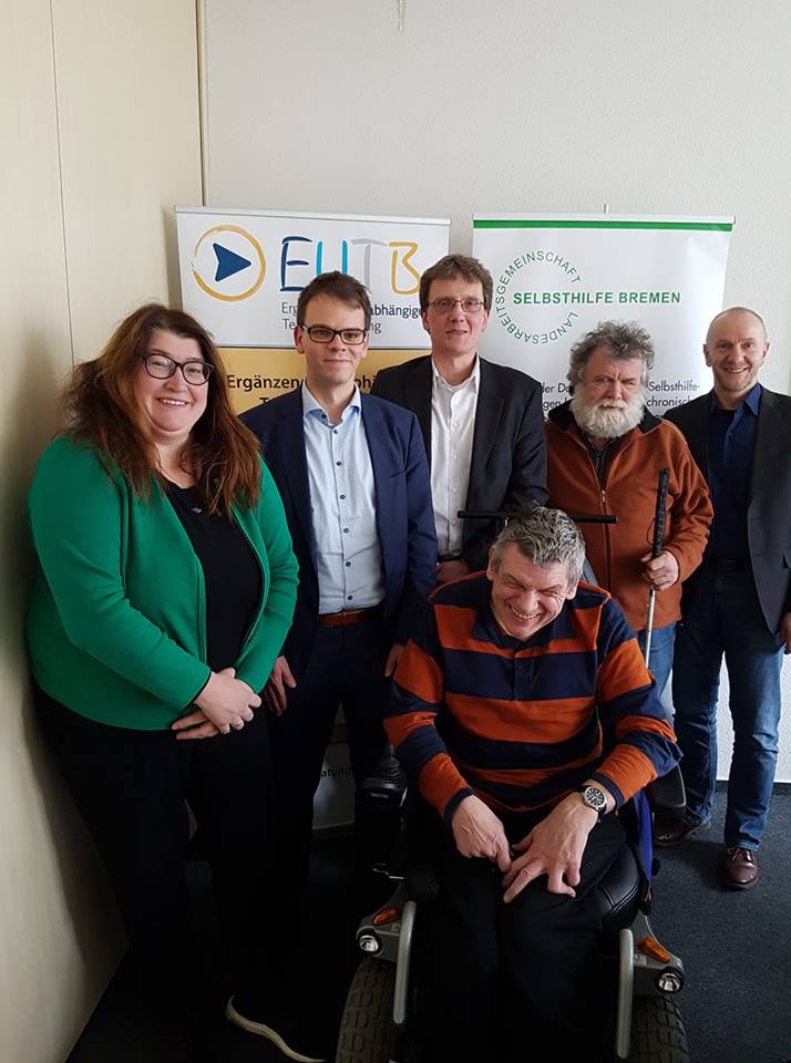 Sozialsenatorin Anja Stahmann und Staatsrat Jan Fries zu Besuch bei der ...