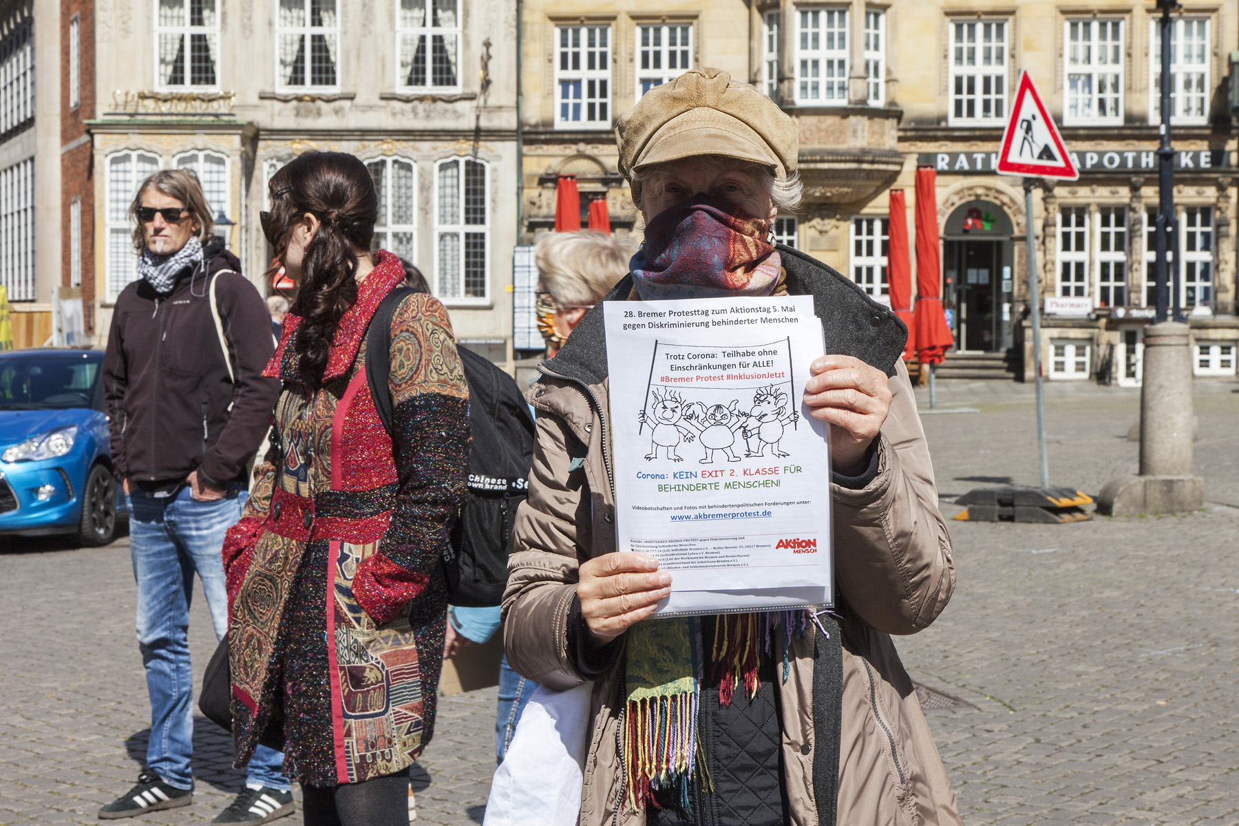 Erfolgreicher 28. Bremer Protesttag mit Internet-Botschaften, Mahnwache ...